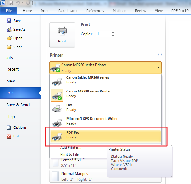 Generate Word Document From Excel Data
